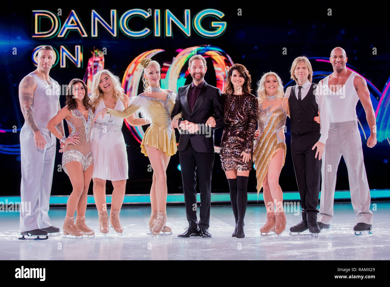 04 January 2019, North Rhine-Westphalia, Köln: Kevin Kuske (l-r ...