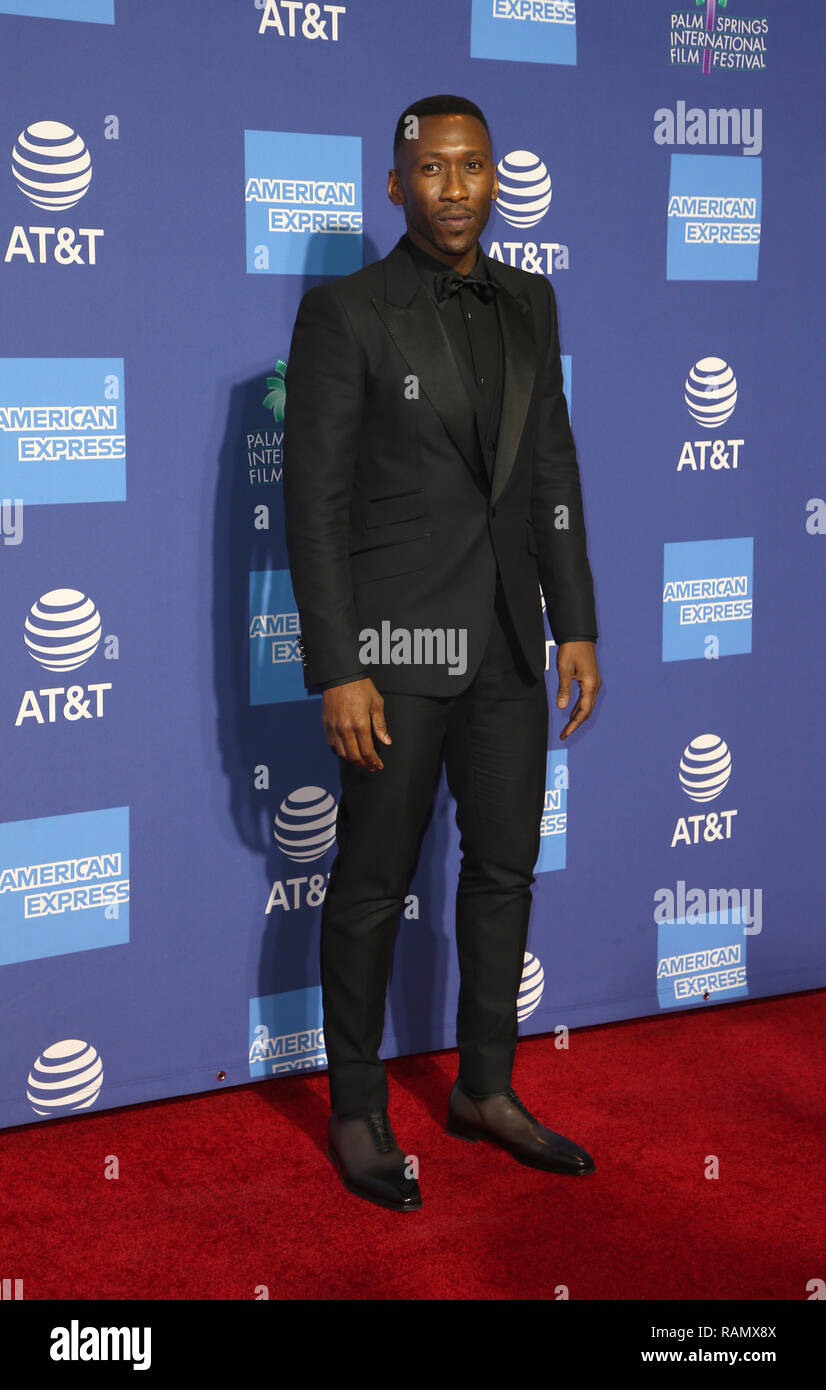 Palm Springs, California, USA. 3rd Jan, 2019. Mahershala Ali, at the ...