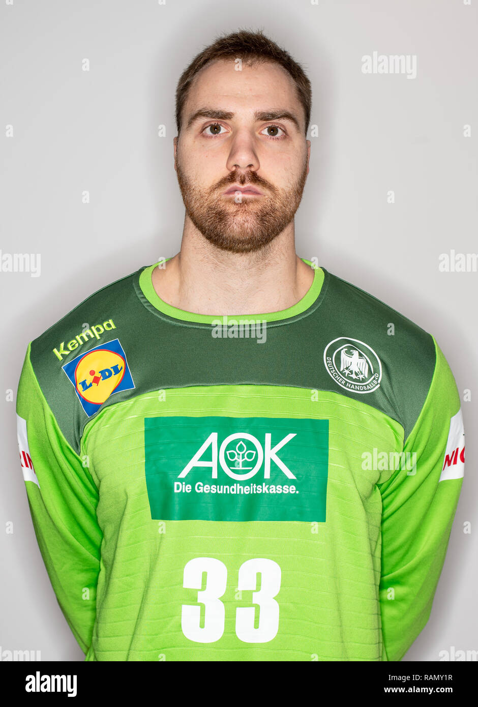 Hamburg, Germany. 03rd Jan, 2019. Andreas Wolff, goalkeeper of the ...