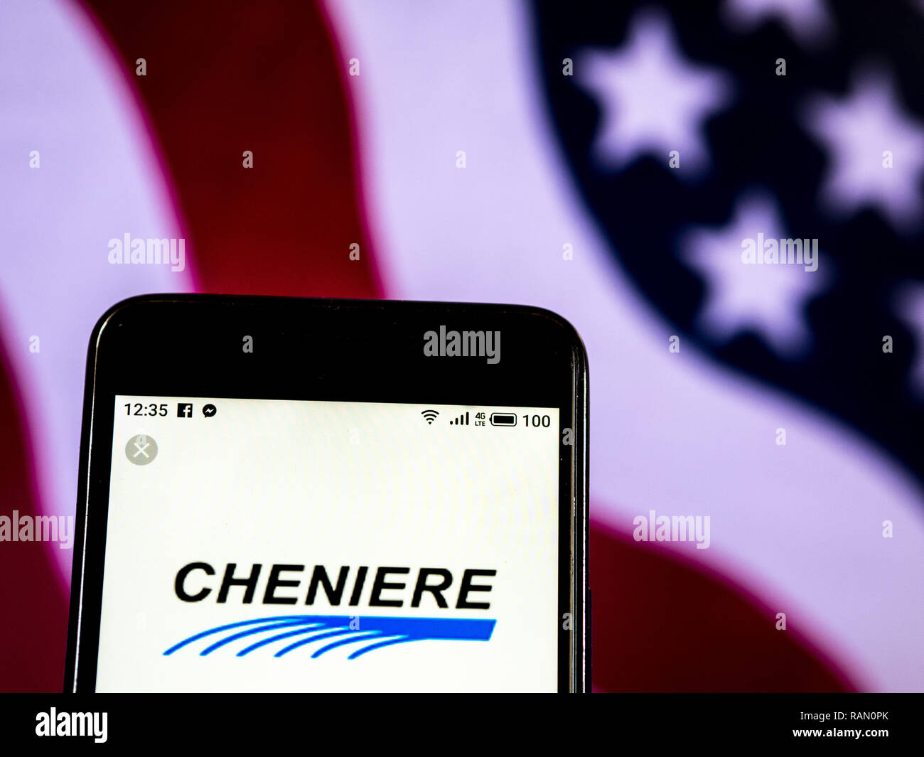 Cheniere logo hi-res stock photography and images - Alamy