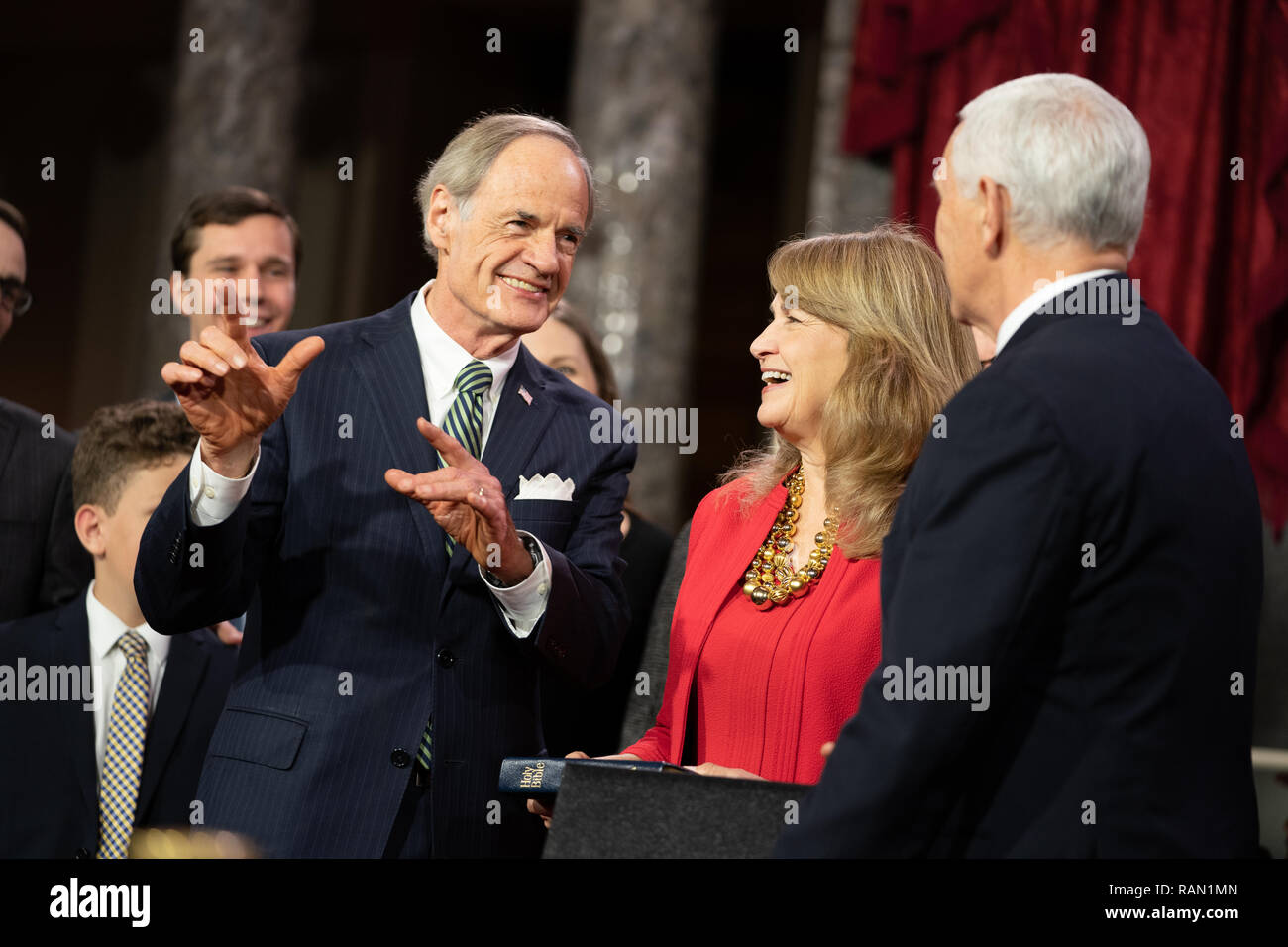 Washington, United States Of America. 06th Apr, 2017. Senator Tom ...