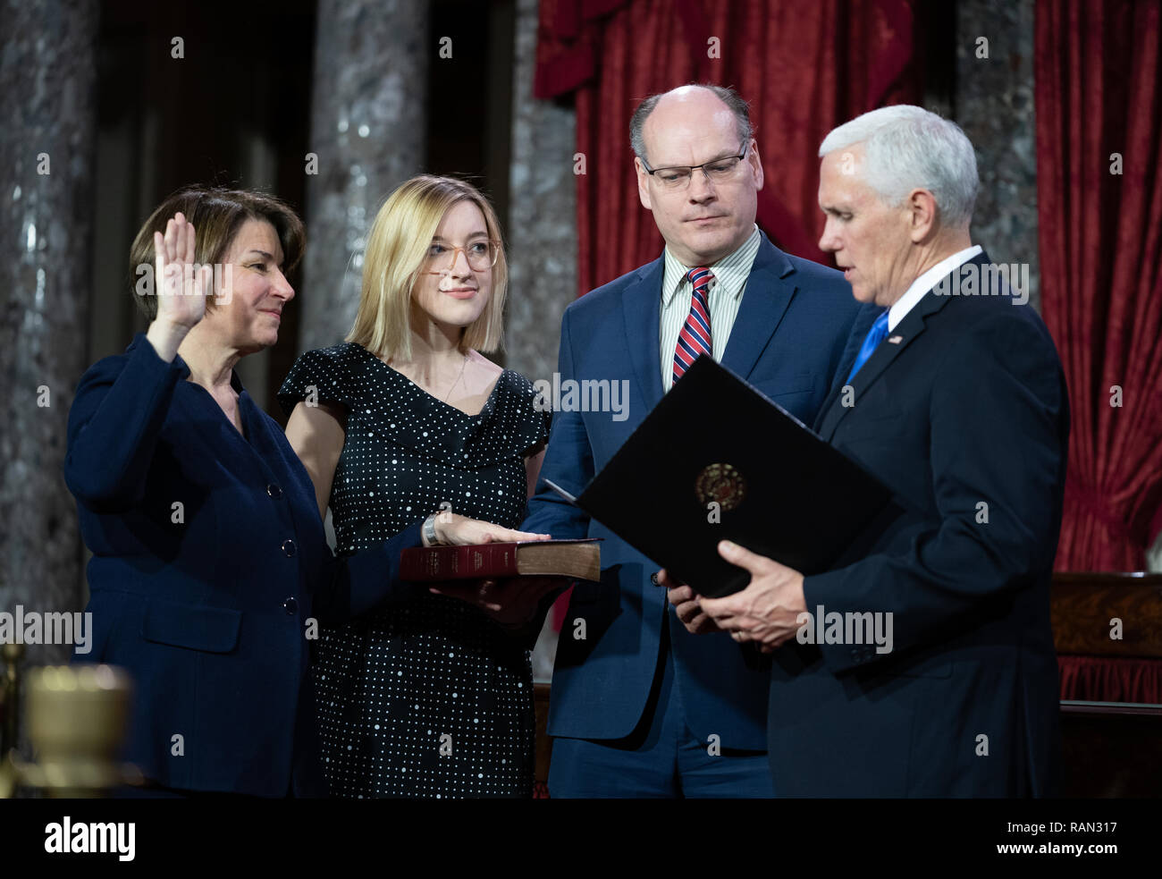 Washington, United States Of America. 06th Apr, 2017. Senator Amy ...