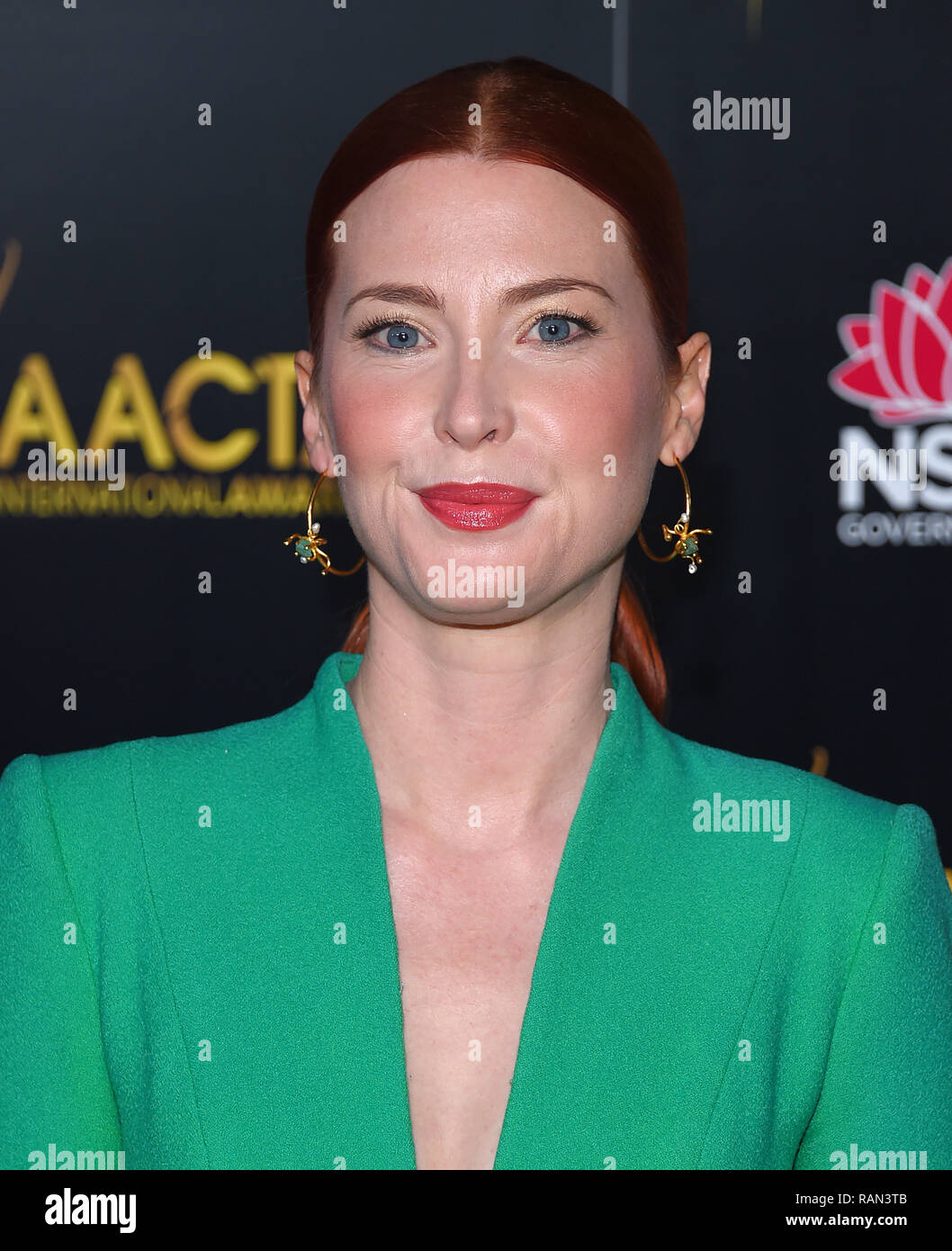 West Hollywood, California, USA. 4th Jan, 2019. Emma Booth arrives for ...