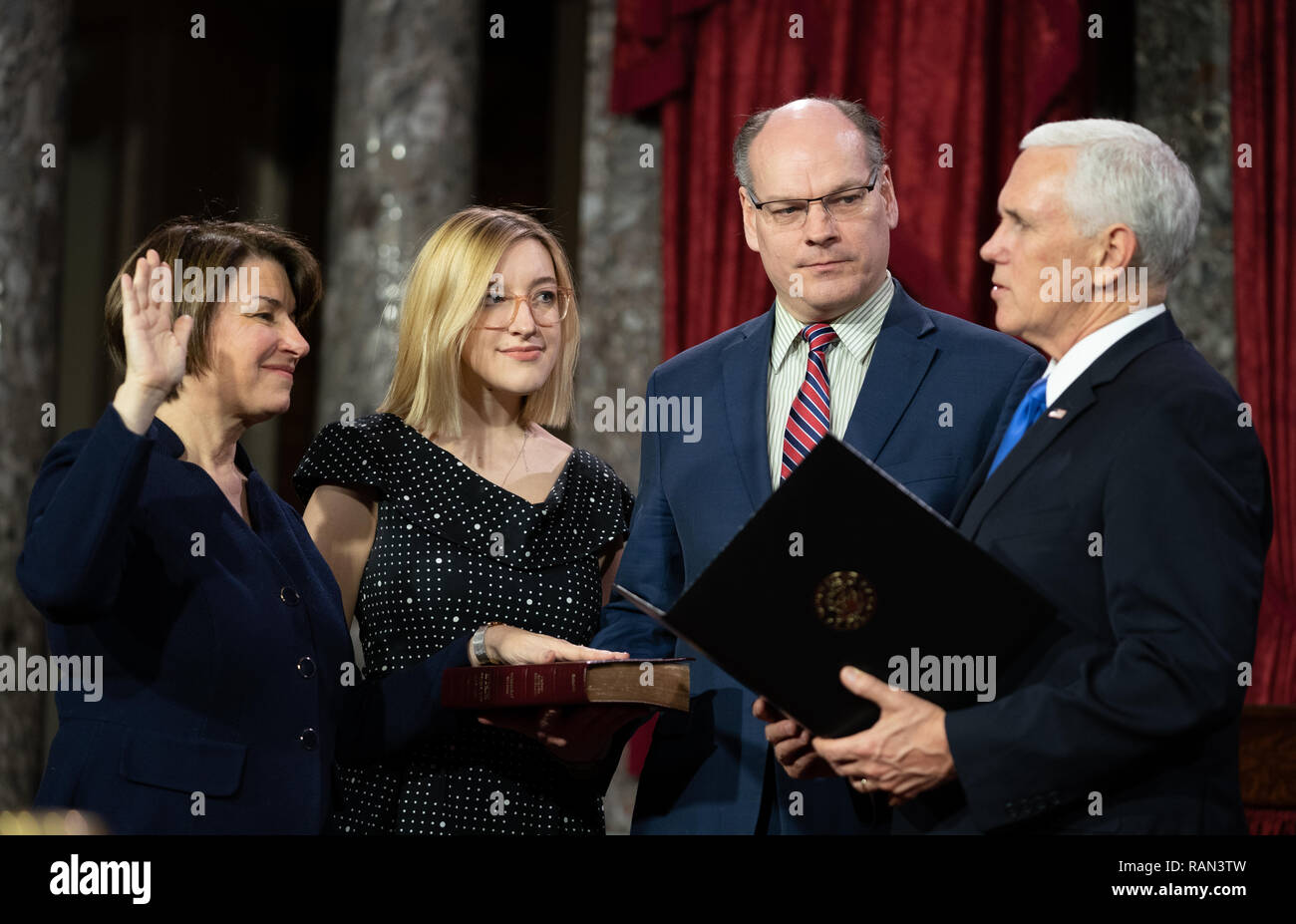 Washington, United States Of America. 06th Apr, 2017. Senator Amy ...