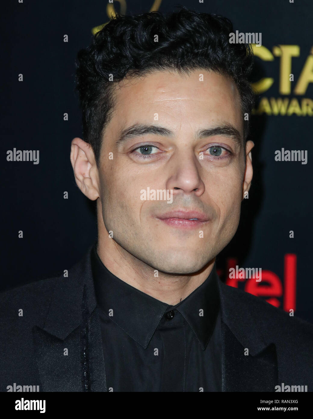 West Hollywood, California, USA. 4th January, 2019. Actor Rami Malek ...