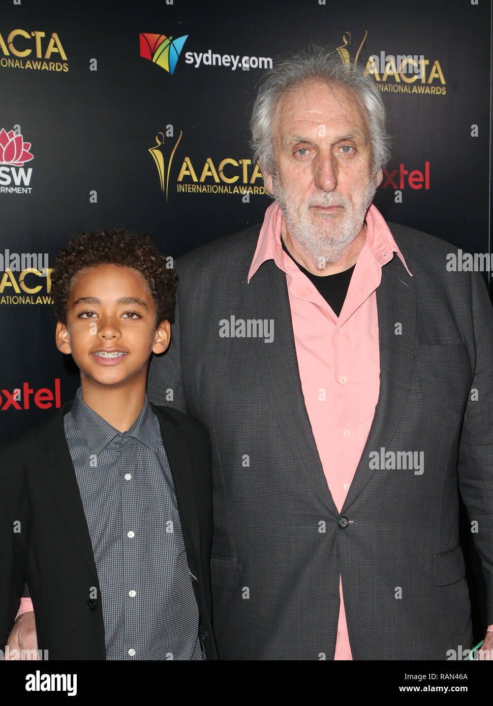 WEST HOLLYWOOD, CA - JANUARY 4: Phillip Noyce, Luvuyo Noyce, at the 8th ...