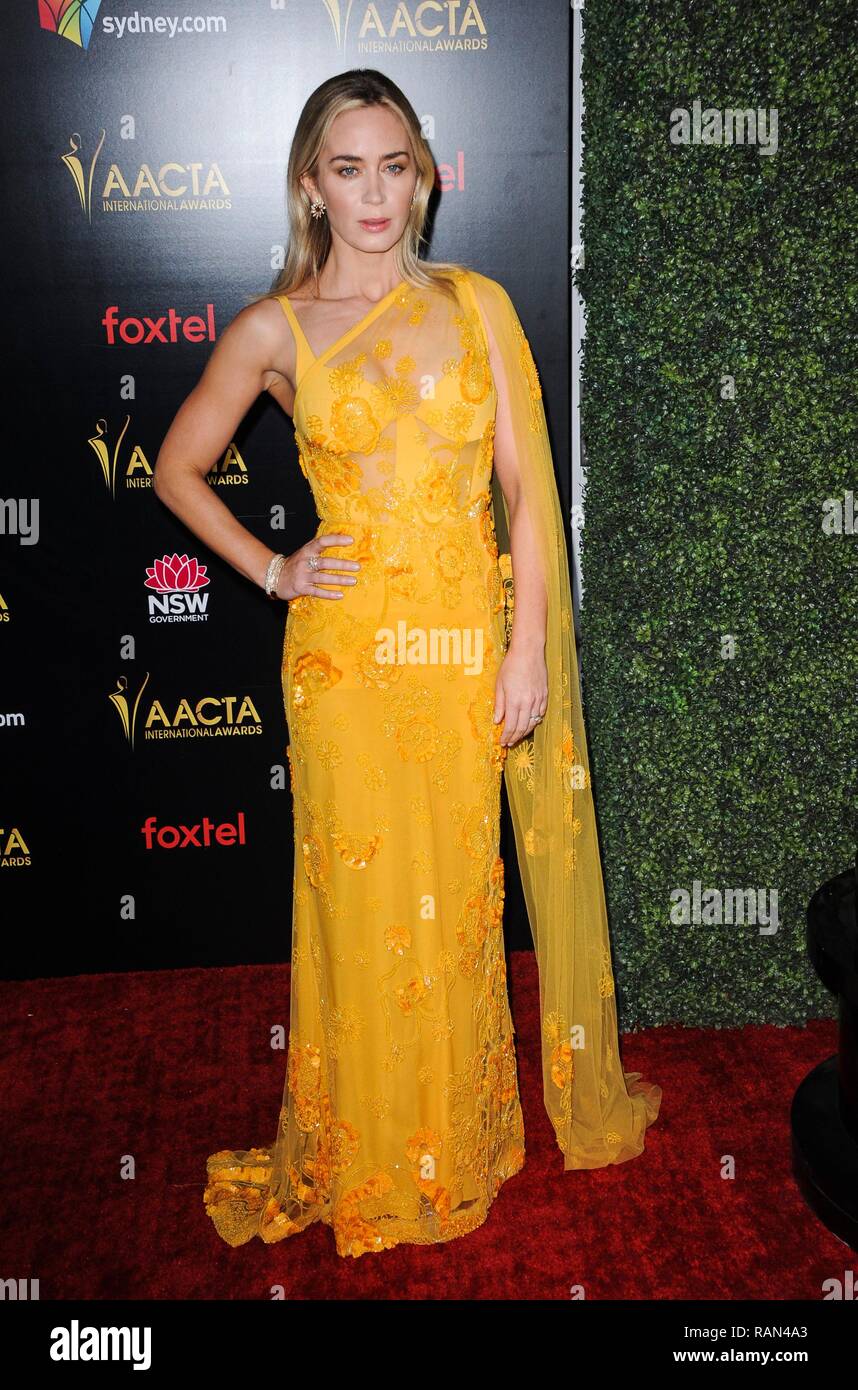 Emily blunt at the aacta awards hi-res stock photography and images - Alamy