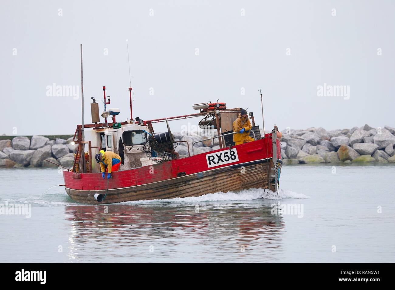 Trawler fishing bad weather hi-res stock photography and images - Alamy