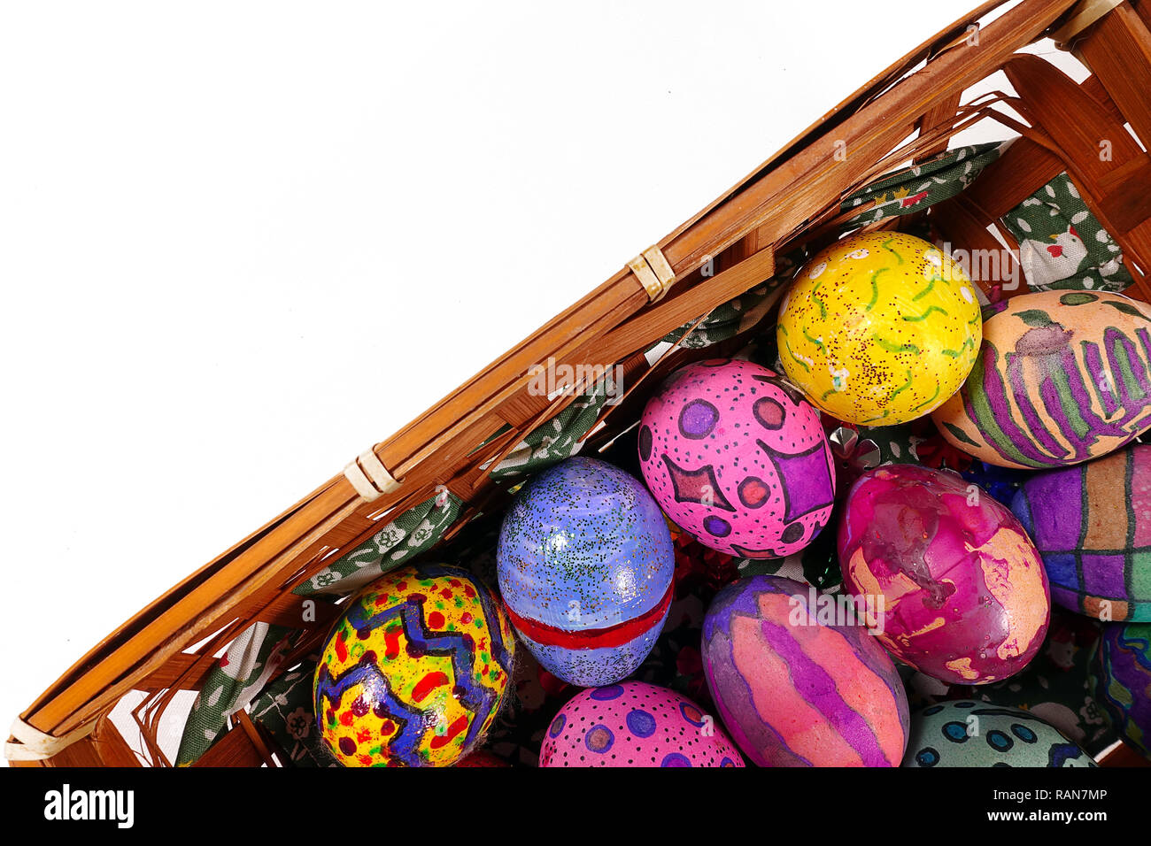 Paschal Easter Eggs Holiday Celebration in Spring Time Traditional ...