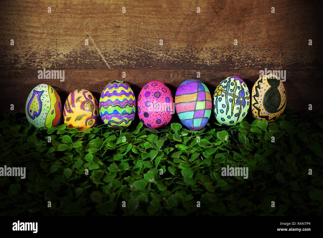 Paschal Easter Eggs Holiday Celebration in Spring Time Traditional ...