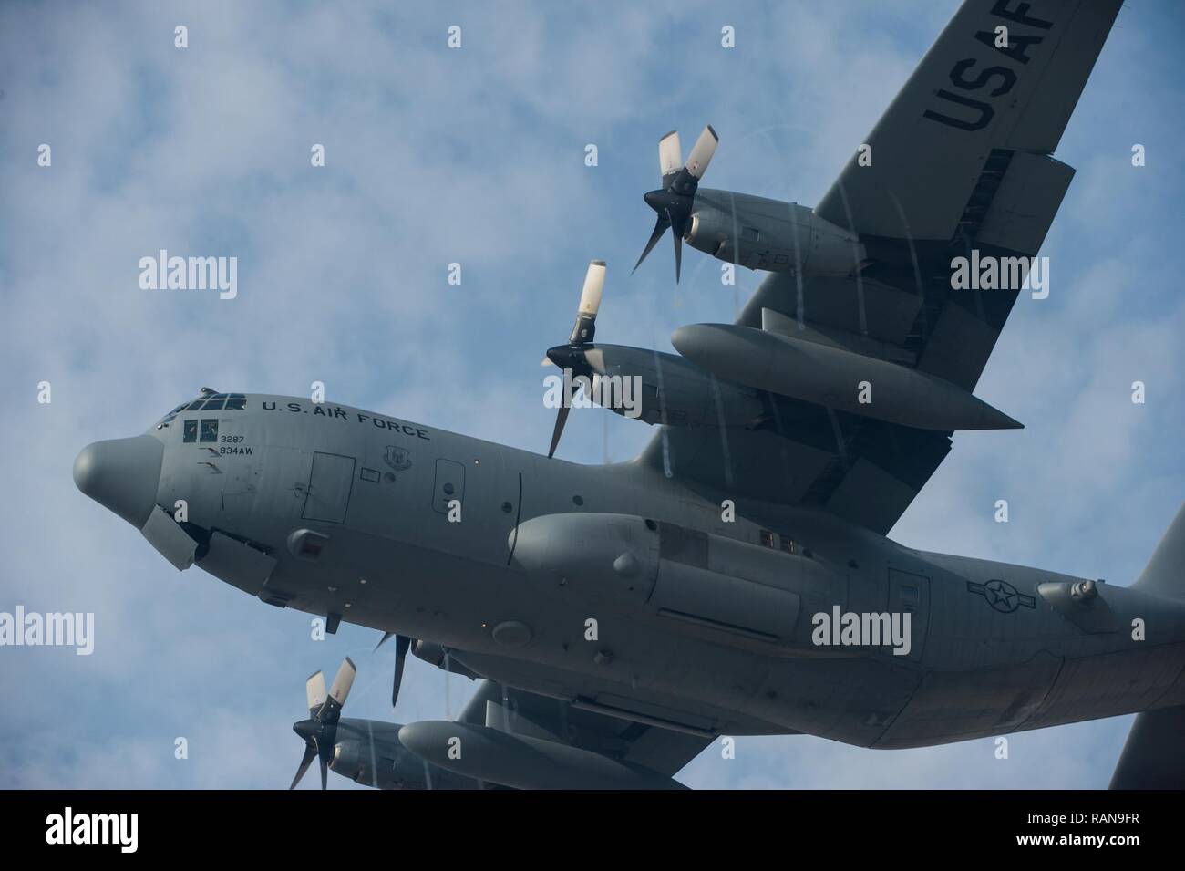 A C-130 Hercules takes flight in support of Combined Joint Task Force ...