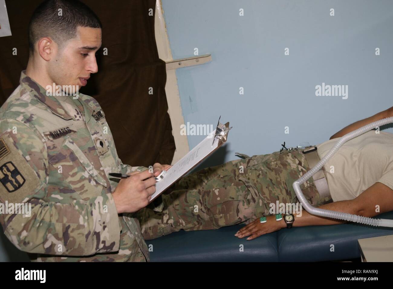 Combat stress control soldier hi-res stock photography and images - Alamy