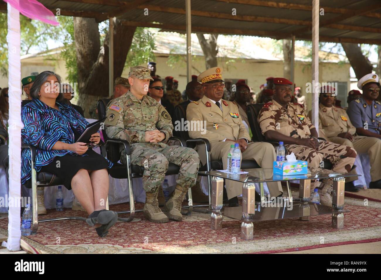 Geeta Pasi, U.S. Ambassador to Chad, Brig.Gen. Donald C. Bolduc ...
