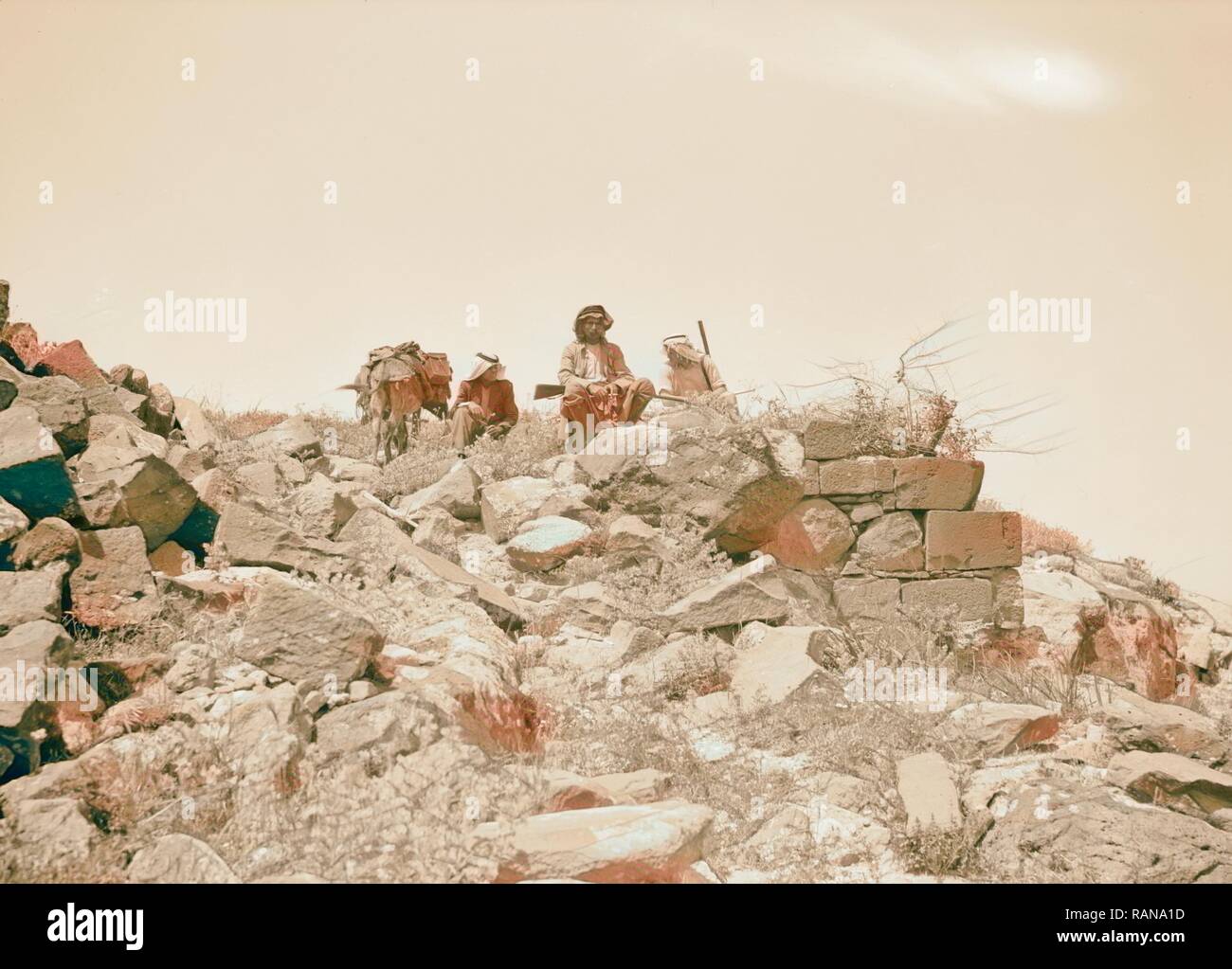 Gamala (Kal'at el-Huson east of the Sea of Galilee) Gamala from S.E ...