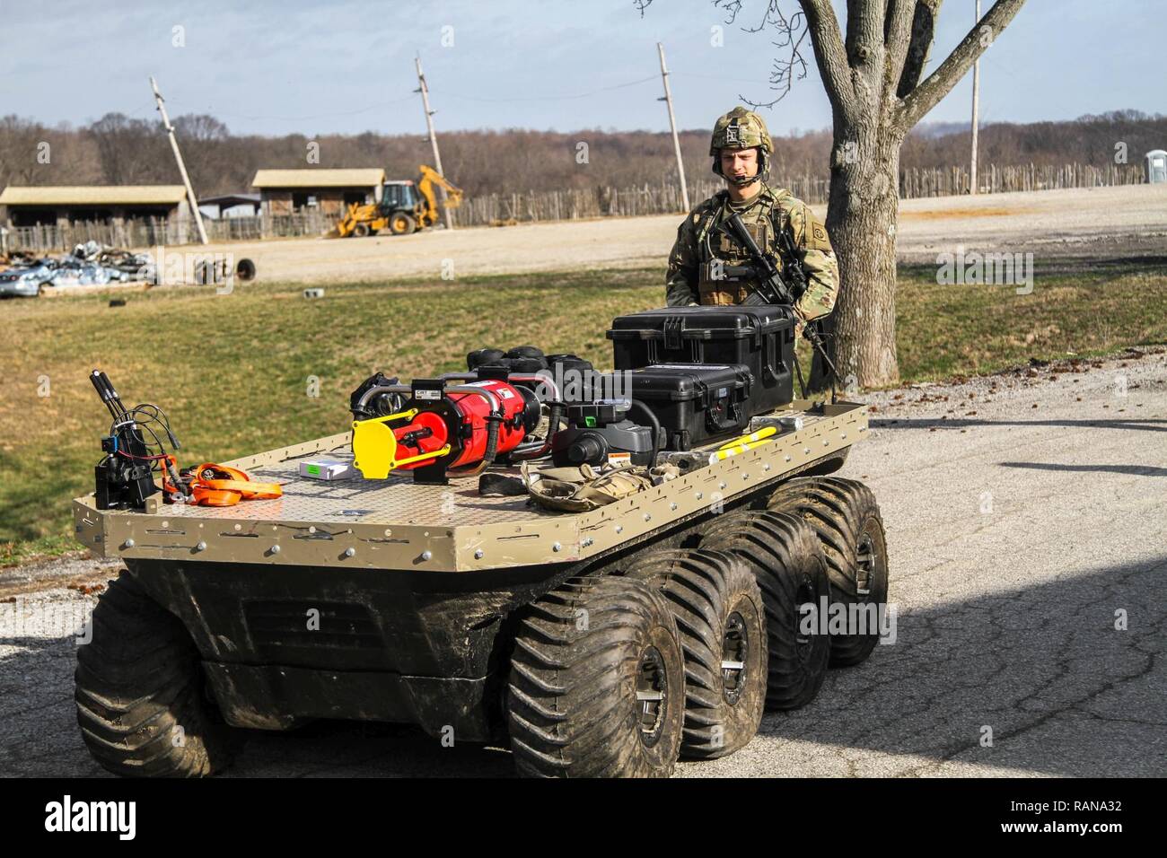 Mutc army north muscatatuck hi-res stock photography and images - Alamy