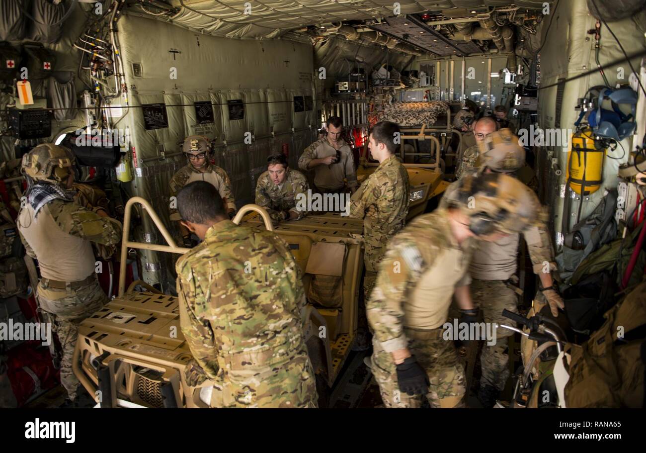 U.S. Air Force Airmen from the 24th and 27th Special Operations Wings ...