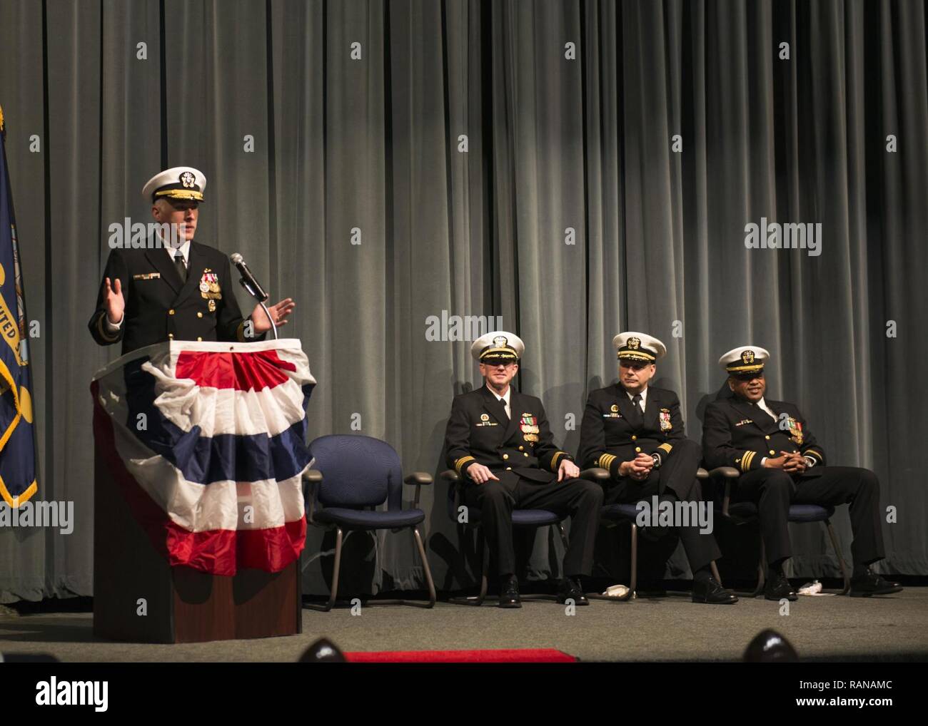 KEYPORT, Wash. (Feb. 27, 2017) Rear Adm. John Tammen, commander ...