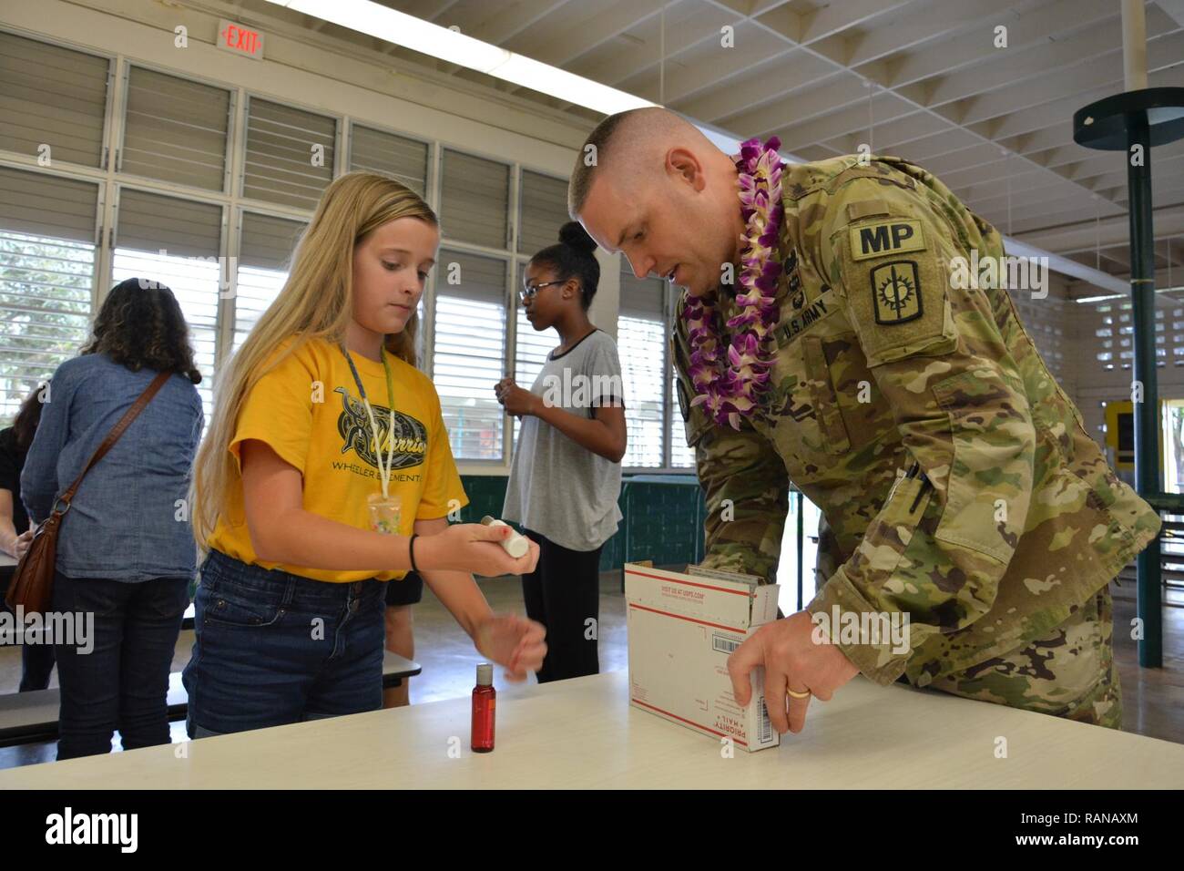 WAHIAWA, Hawaii- Lt. Col. Chad Froehlich, 728th Military Police ...
