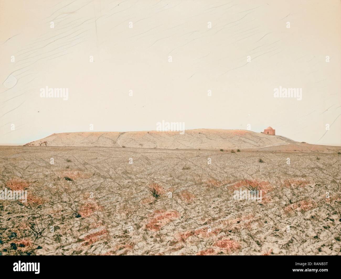 Beersheba District. Tel with Wili. 1934, Israel, Beersheba. Reimagined ...