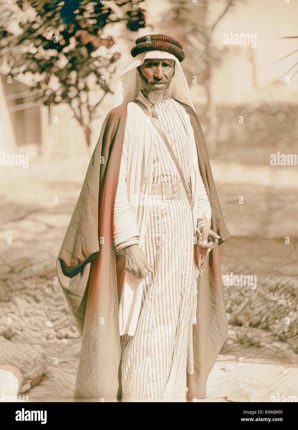 Aref el Aref & Bedouin sheikhs 1932, Middle East, Israel and/or ...