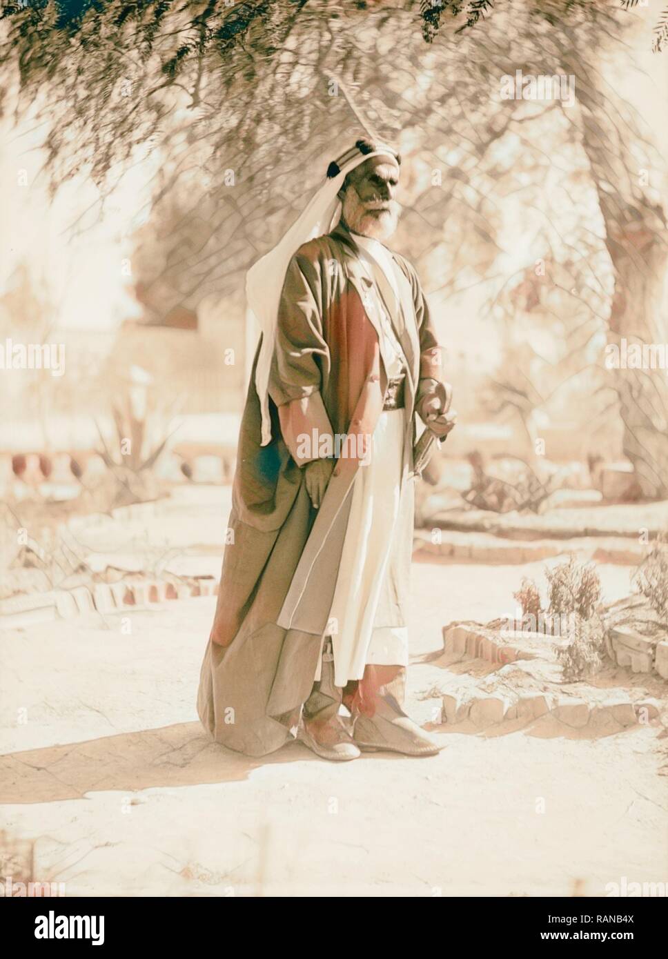 Aref el Aref & Bedouin sheikhs 1932, Middle East, Israel and/or ...