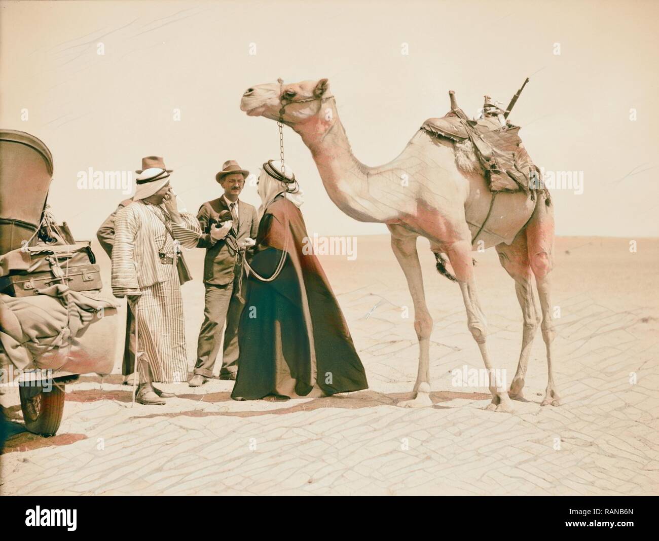 Aref el Aref & Bedouin sheikhs 1932, Middle East, Israel and/or ...