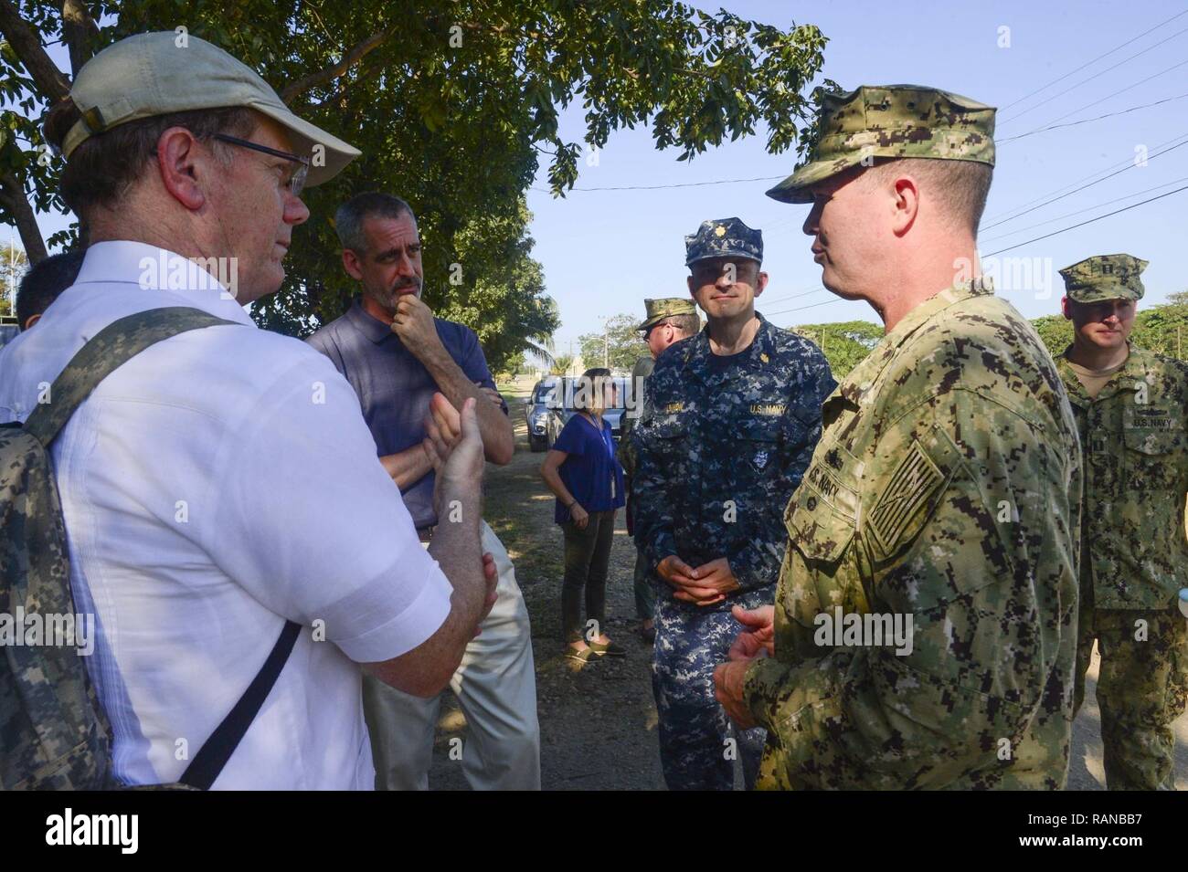 TRUJILLO, Honduras (Feb. 21, 2017) The U.S. Ambassador to Honduras ...