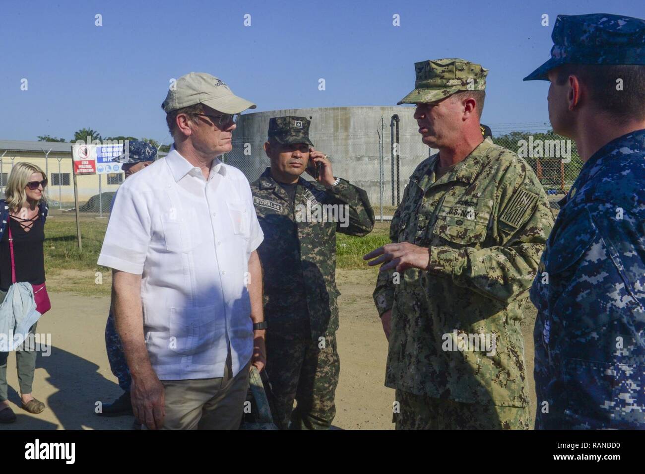 TRUJILLO, Honduras (Feb. 21, 2017) – The Honorable James Nealon, U.S ...