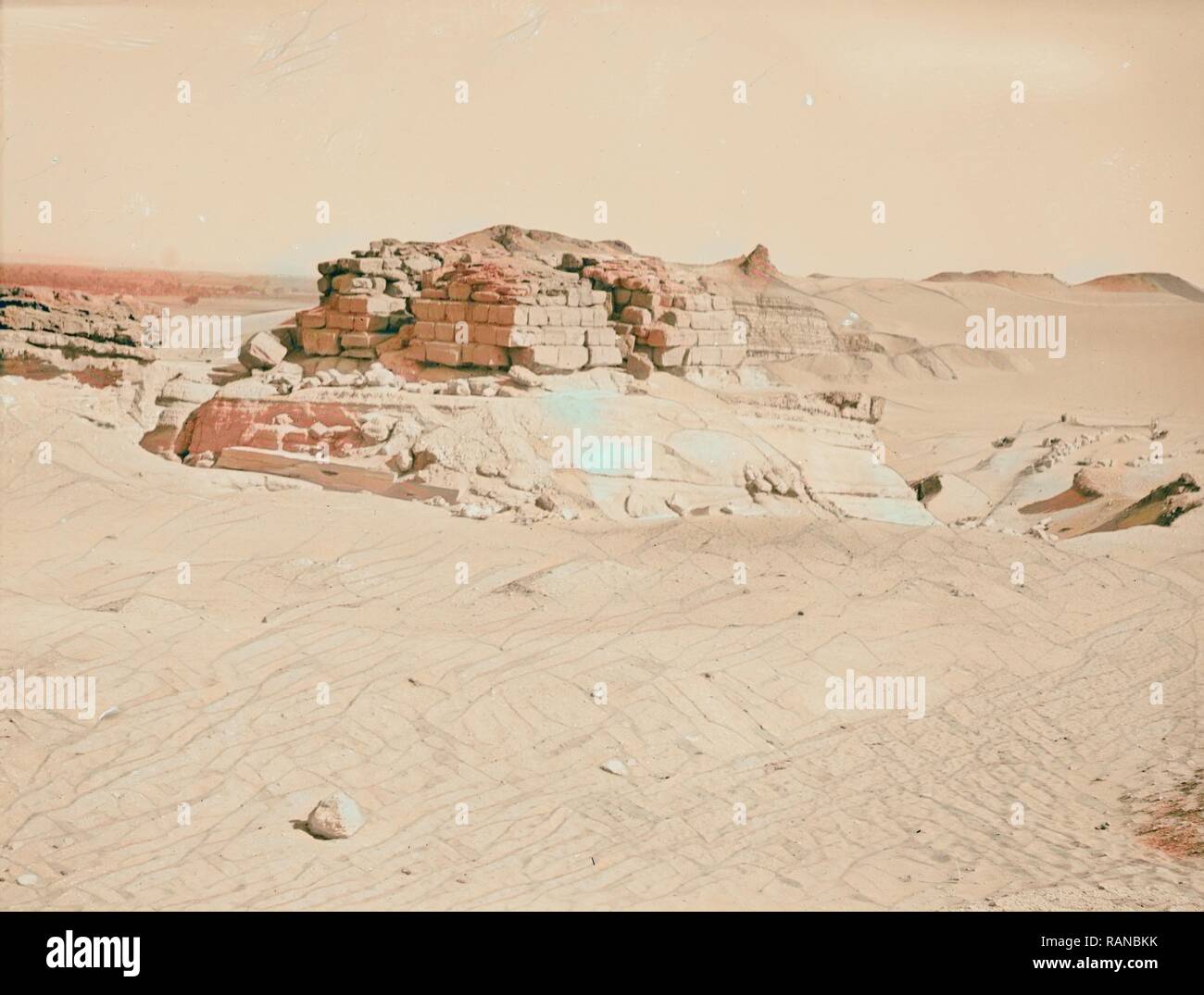 The fourth pyramid. Discovered by Dr. Selim Bey Hassan. 1934, Egypt ...