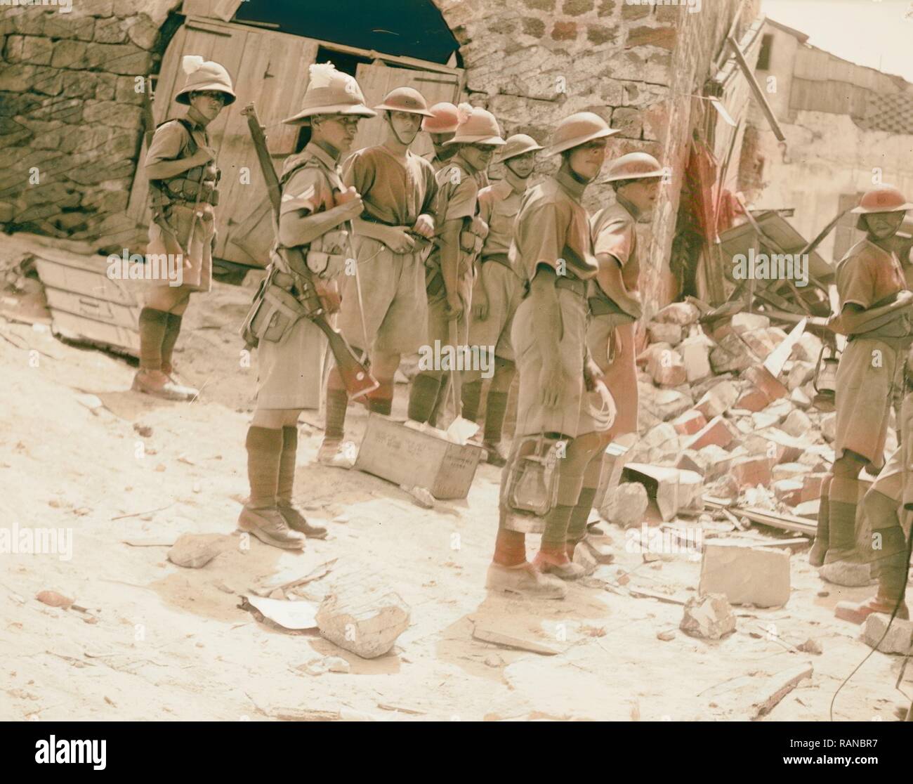 Palestine disturbances during summer 1936 Jaffa Group of Royal ...