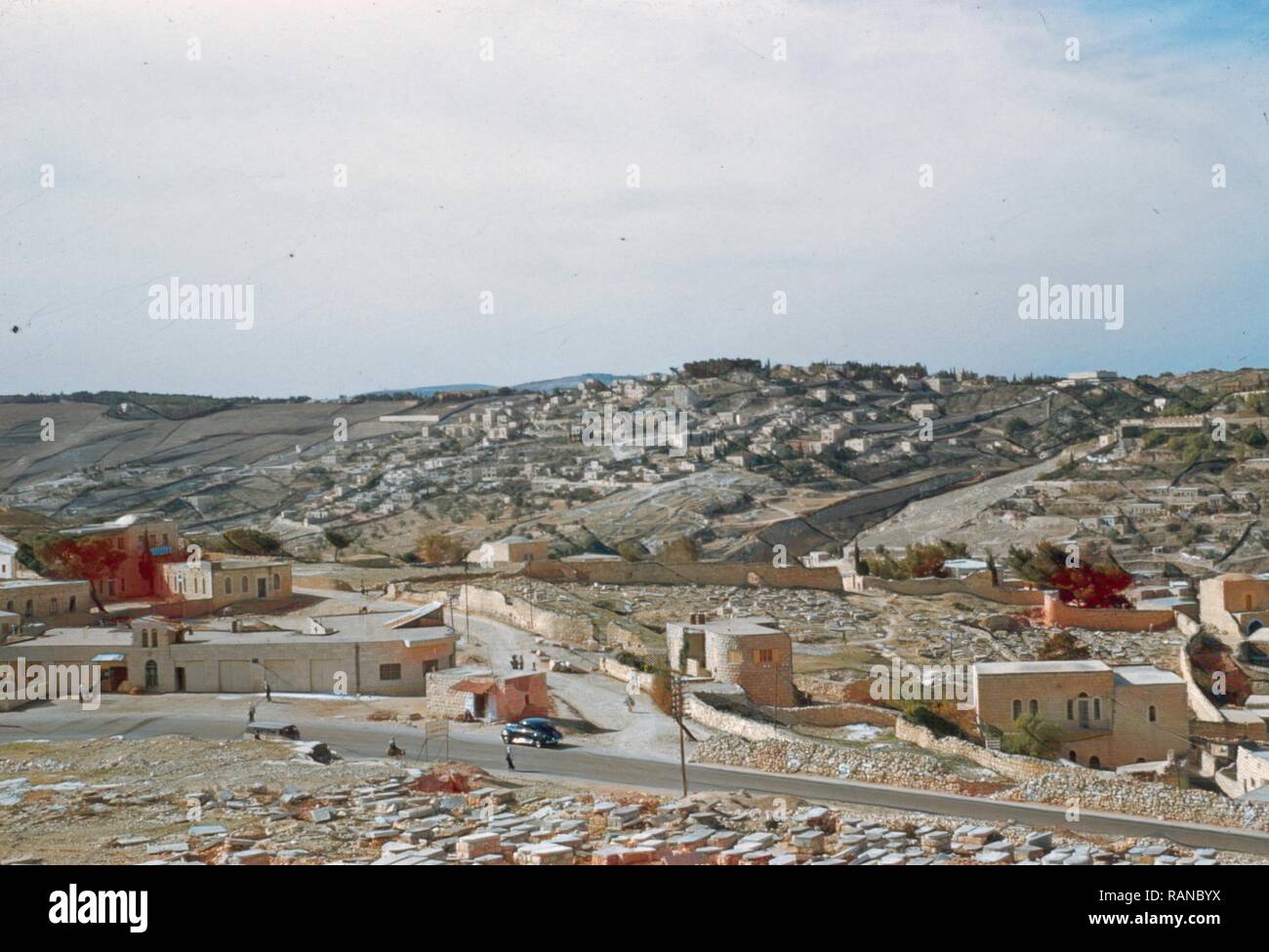 Hill of Evil Counsel 1948, Jerusalem, Israel. Reimagined by Gibon ...