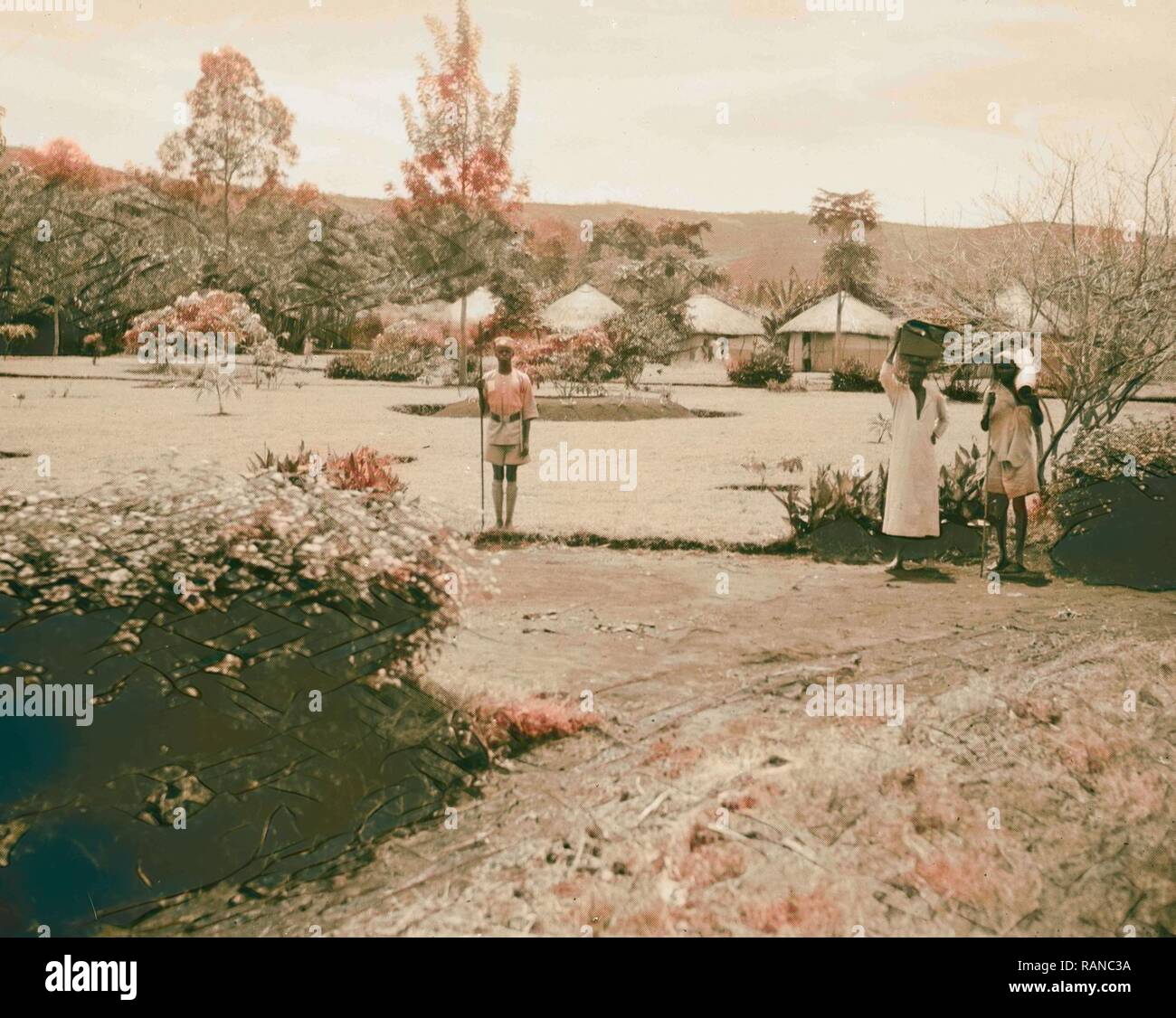 Uganda. From Hoima to Fort Portal. Hoima on way to Fort Portal. 1936 ...