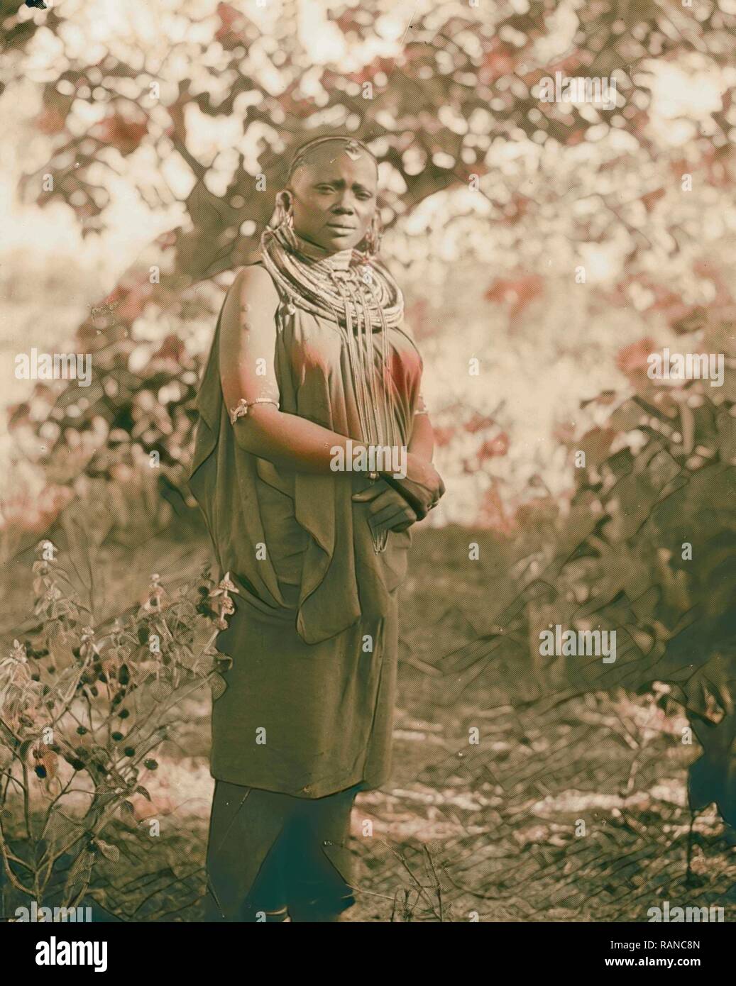 Tanganyika. Arusha. Young Warusha women. 1936, Tanzania, Arusha ...