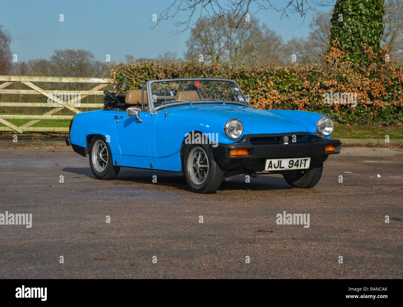 1979 MG Midget British sports car Stock Photo - Alamy