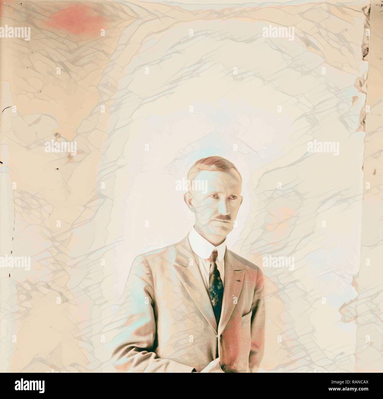 Eric Matson, standing. 1920, Middle East, Israel and/or Palestine ...