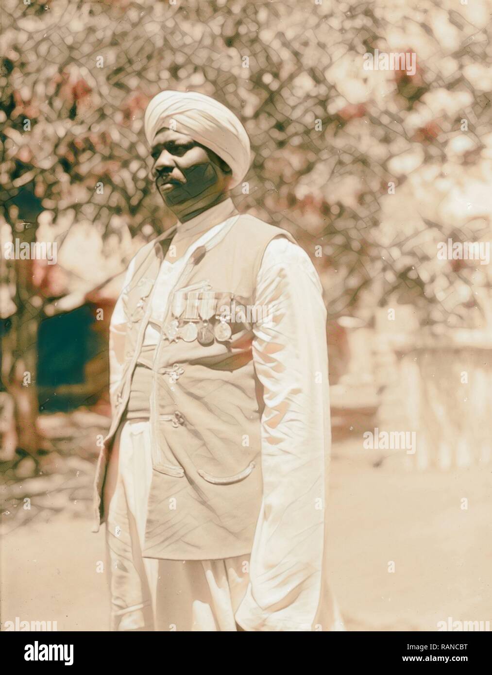 Nubian guard at gov't [i.e., government] house. Entibbe. 1936, Uganda ...