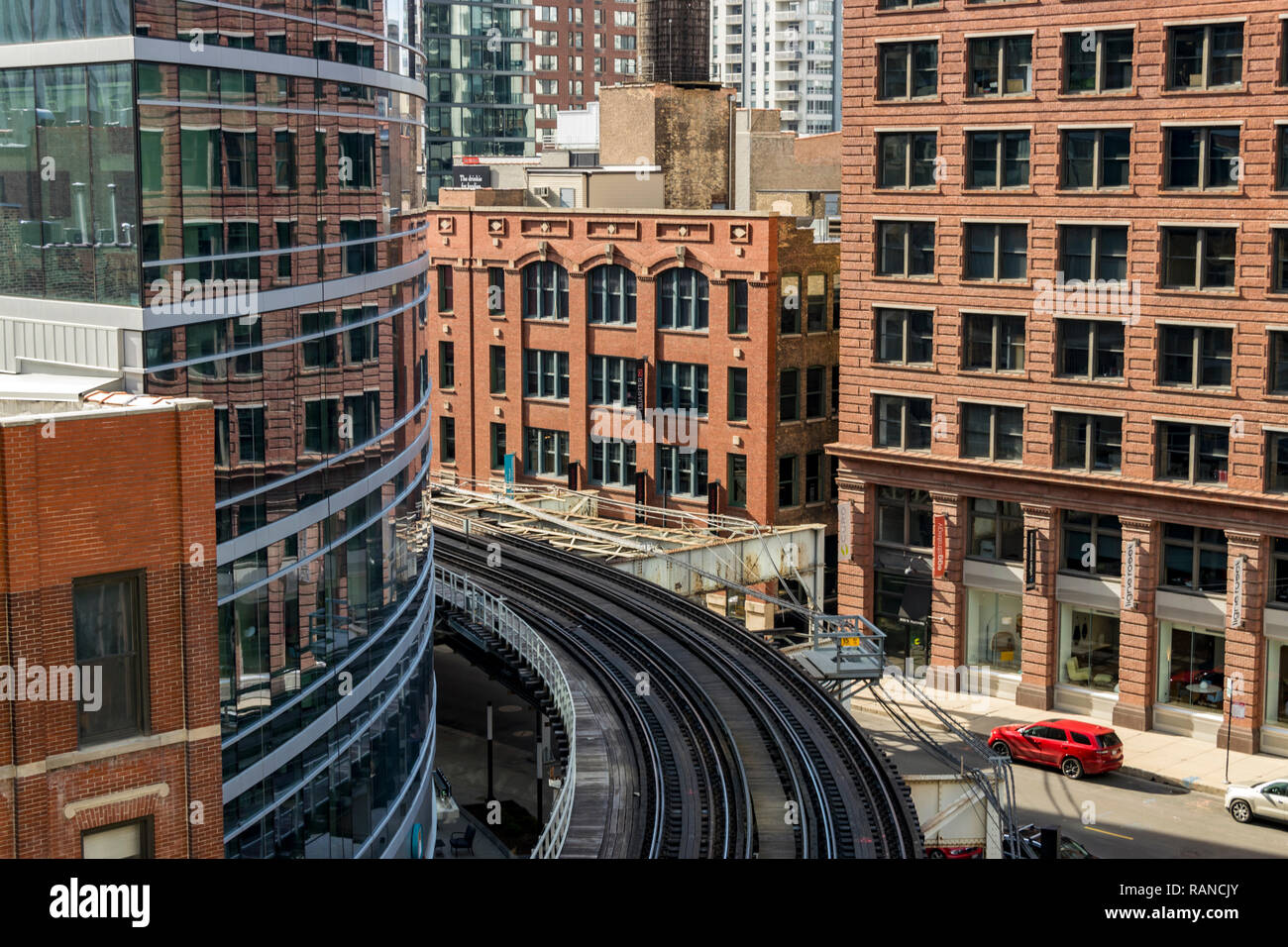 Chicago transit hi-res stock photography and images - Alamy