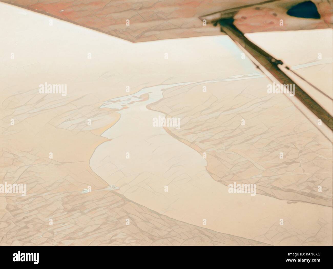 Sudan. Juba to southern border of Sudan. Air view. Nimule on the Nile ...