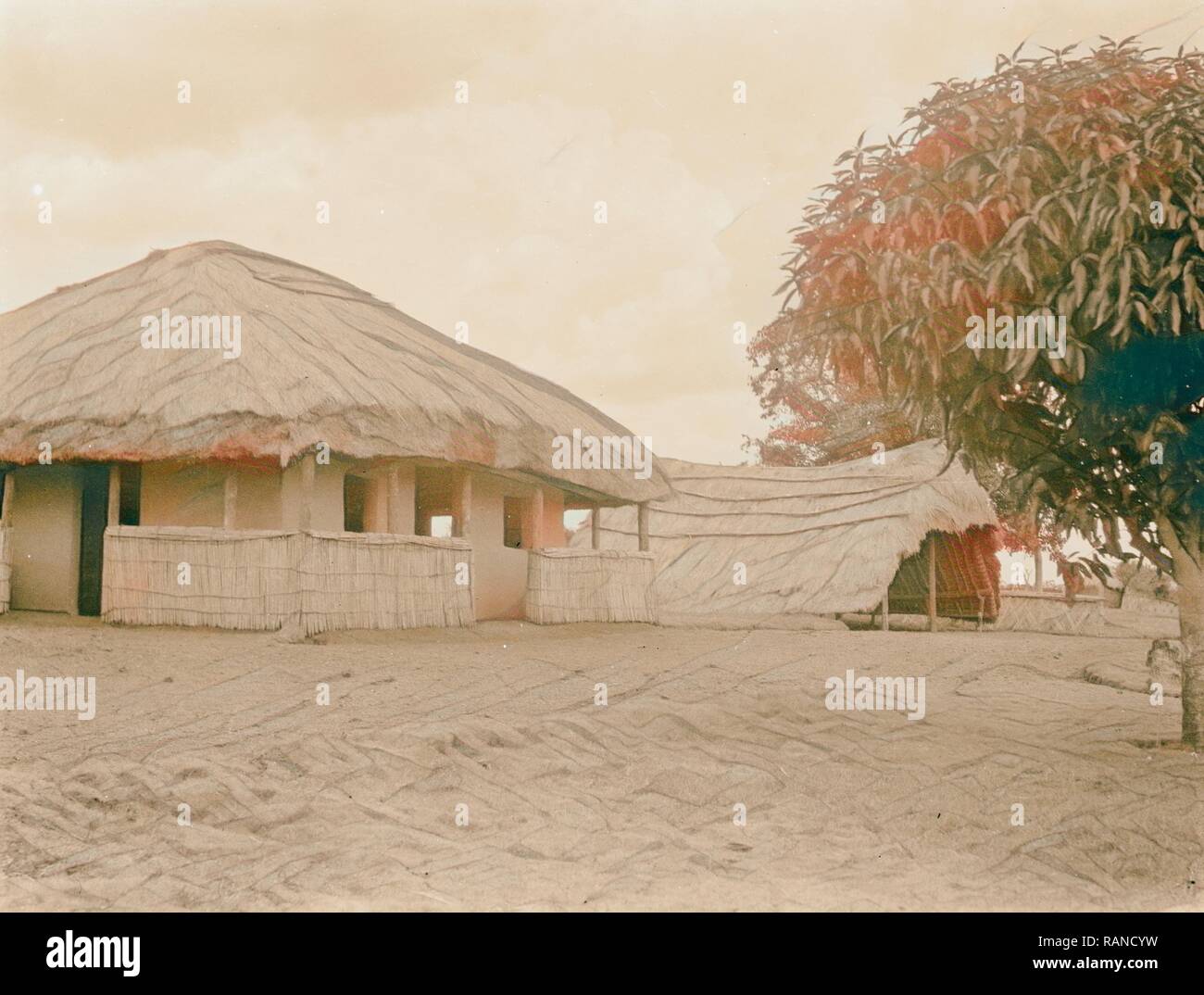 Uganda. From Hoima to Fort Portal. Road house between Hoima and Fort ...