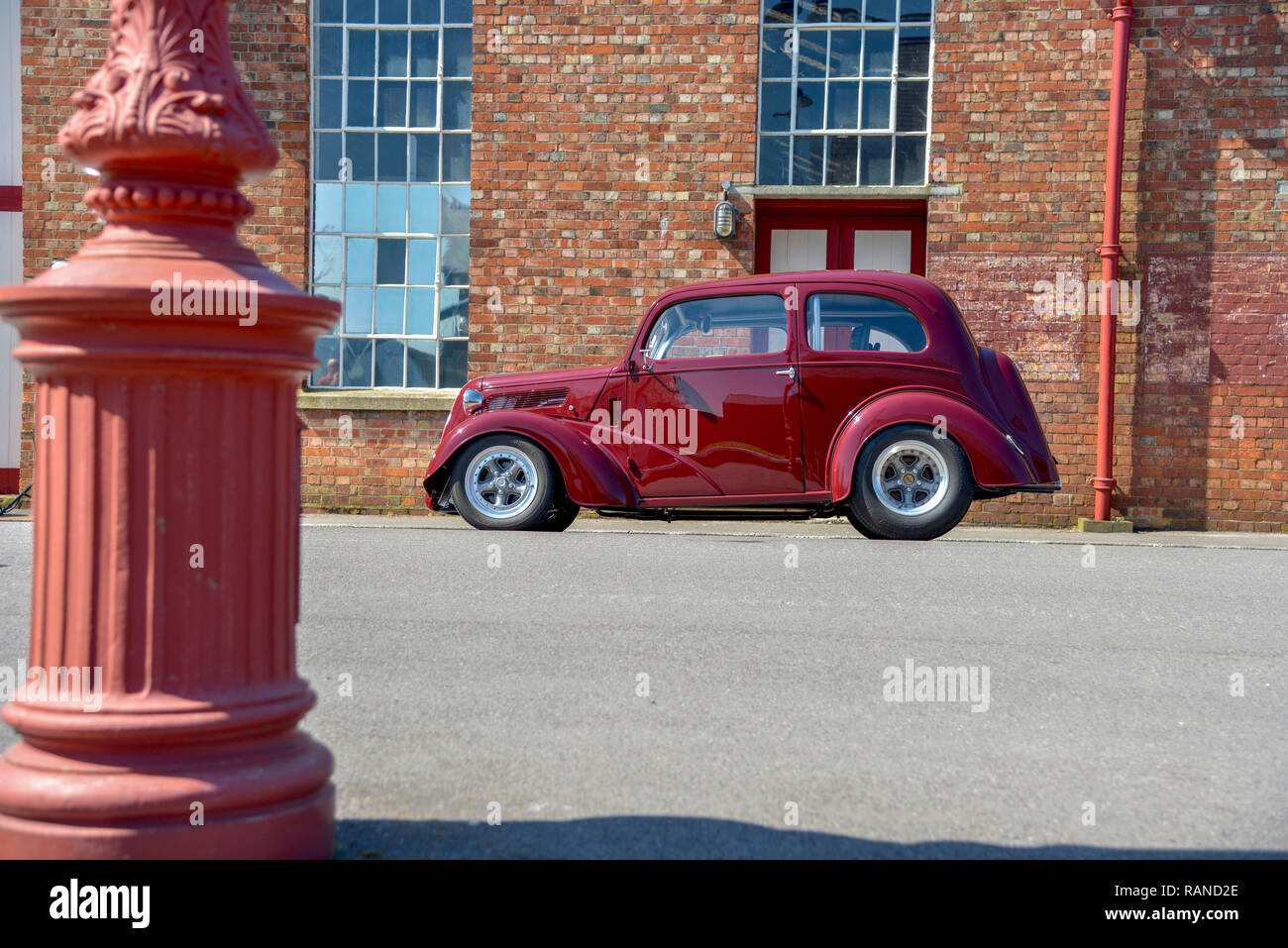 Ford Pop British hot rod Stock Photo - Alamy