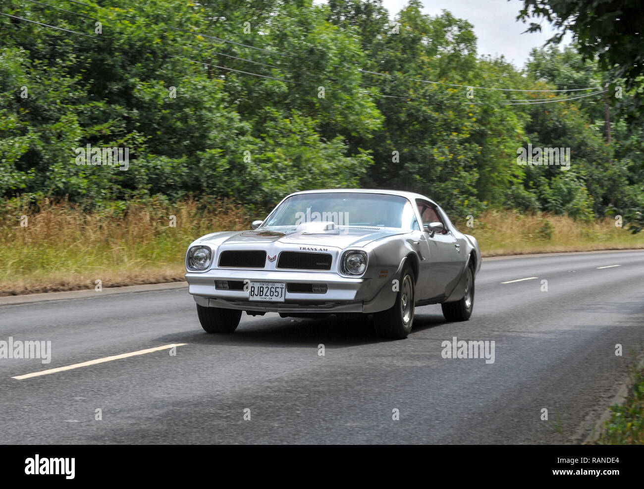 1976 Pontiac Trans Am American V8 muscle car Stock Photo - Alamy