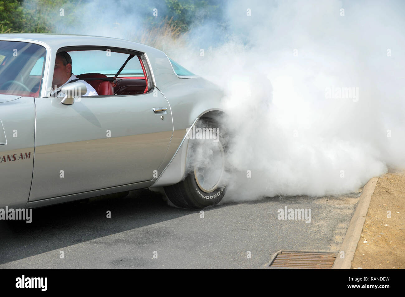 1976 Pontiac Trans Am American V8 muscle car Stock Photo - Alamy