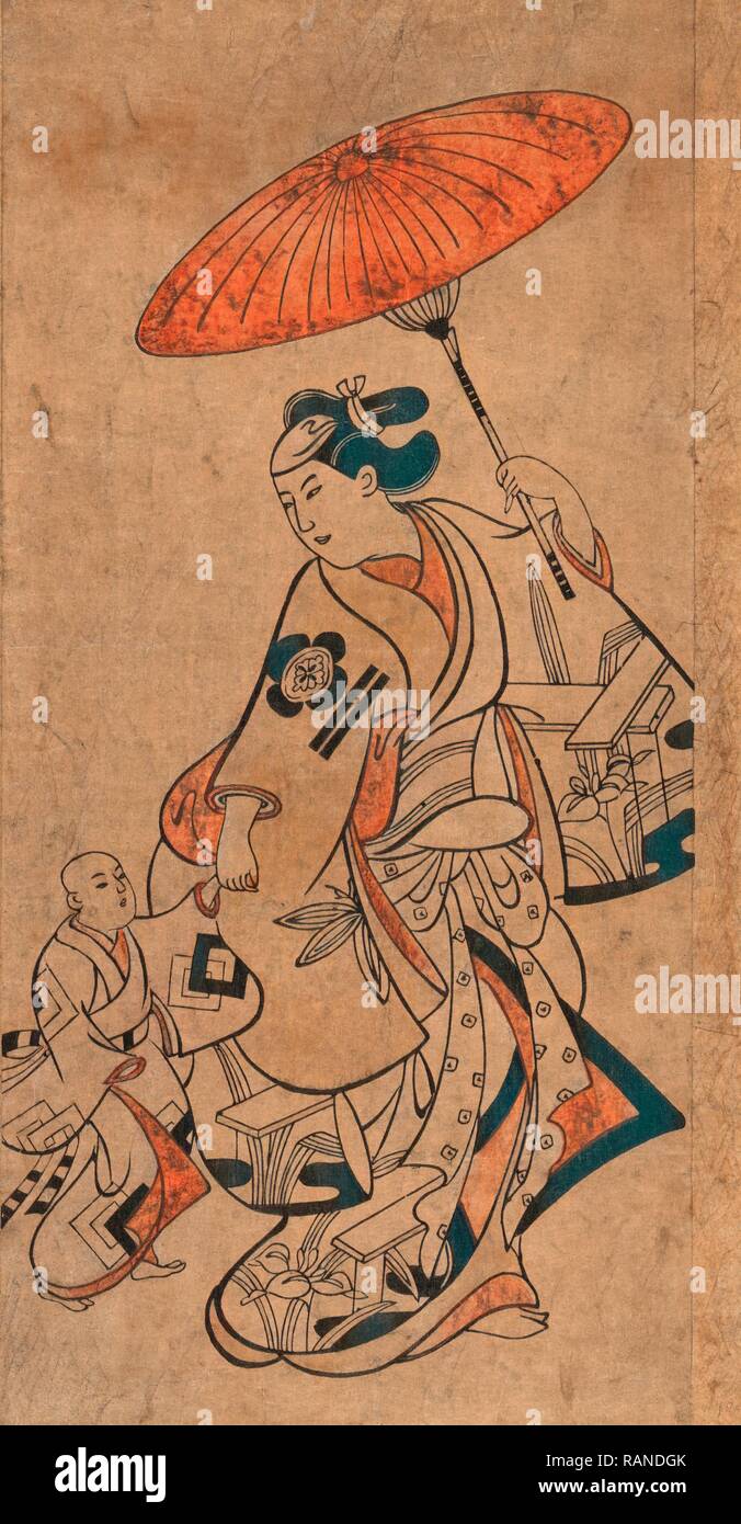 Matsumoto Kyozou, Onnagata Matsumoto Hyozo. [Ca. 1700, Printed Between ...