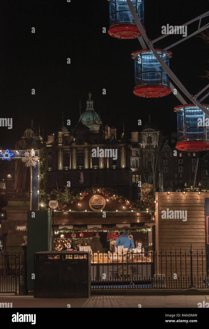 Edinburgh Christmas Markets High Resolution Stock Photography and ...