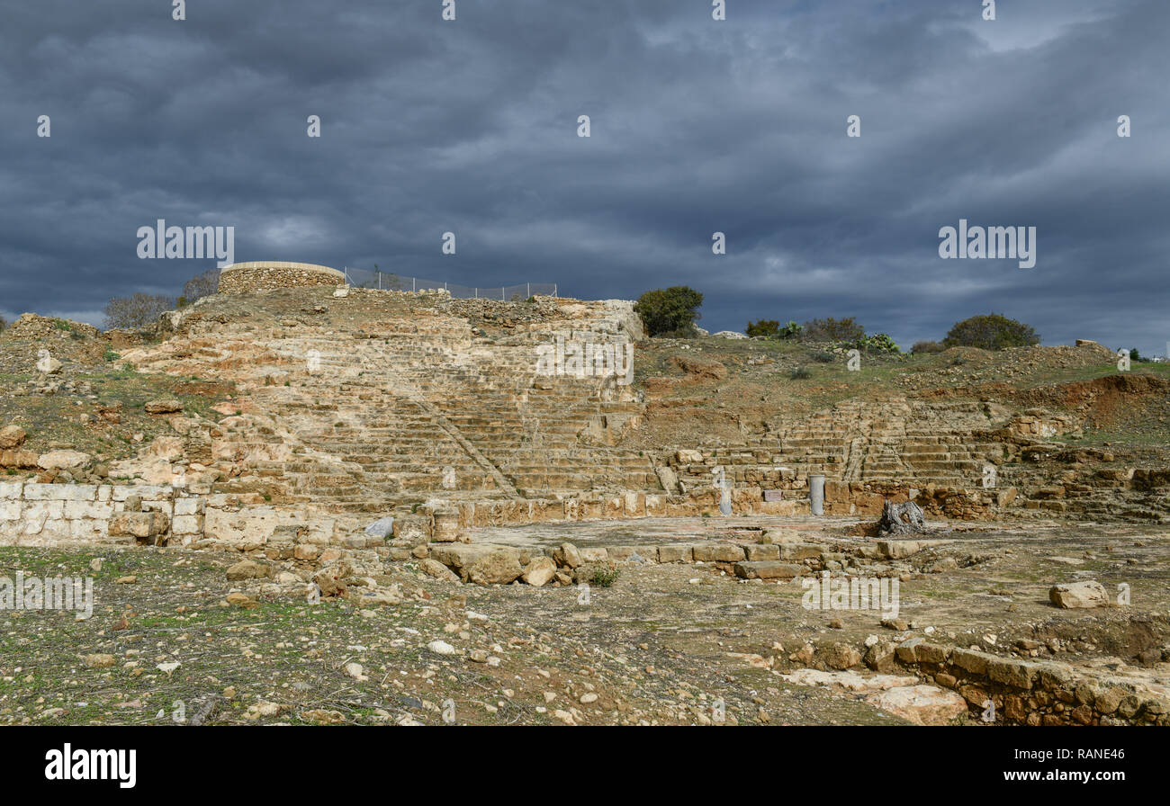 Amphitheatre, Paphos, Cyprus, Amphitheater, Zypern Stock Photo - Alamy