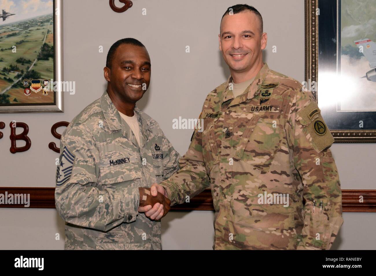 U.S. Army Sgt. Maj. Kenneth Agueda, U.S. Army Central operational ...