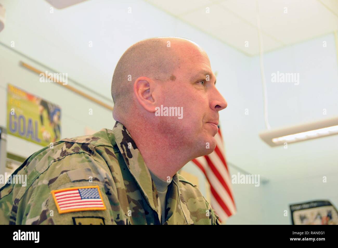 Command Sgt. Maj. Patrick McKie, U.S. Army Support Activity Fort Dix ...
