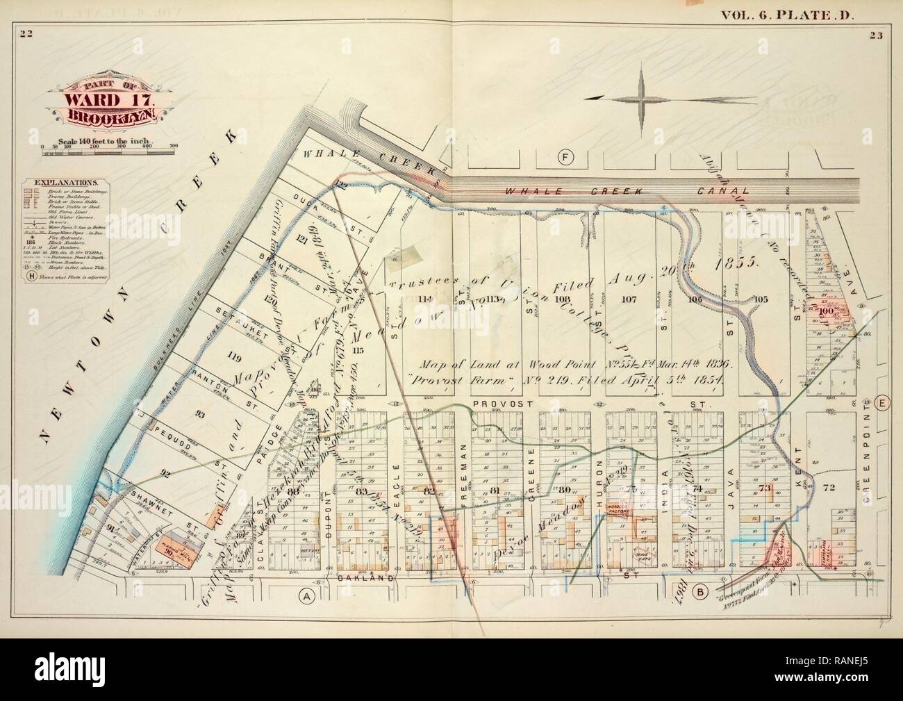 Map of provost hi-res stock photography and images - Alamy