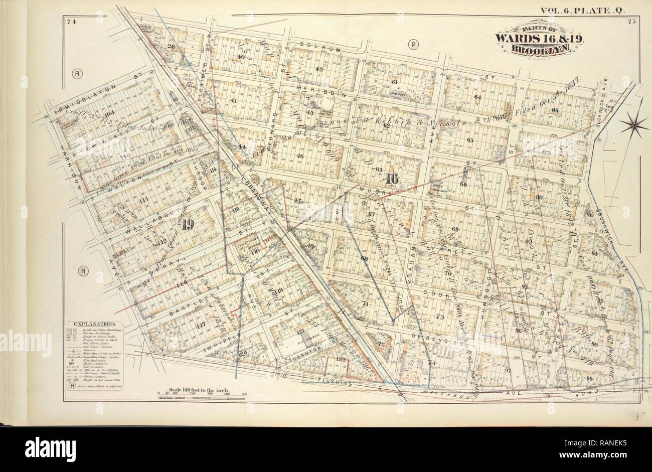Map of middleton hi-res stock photography and images - Alamy