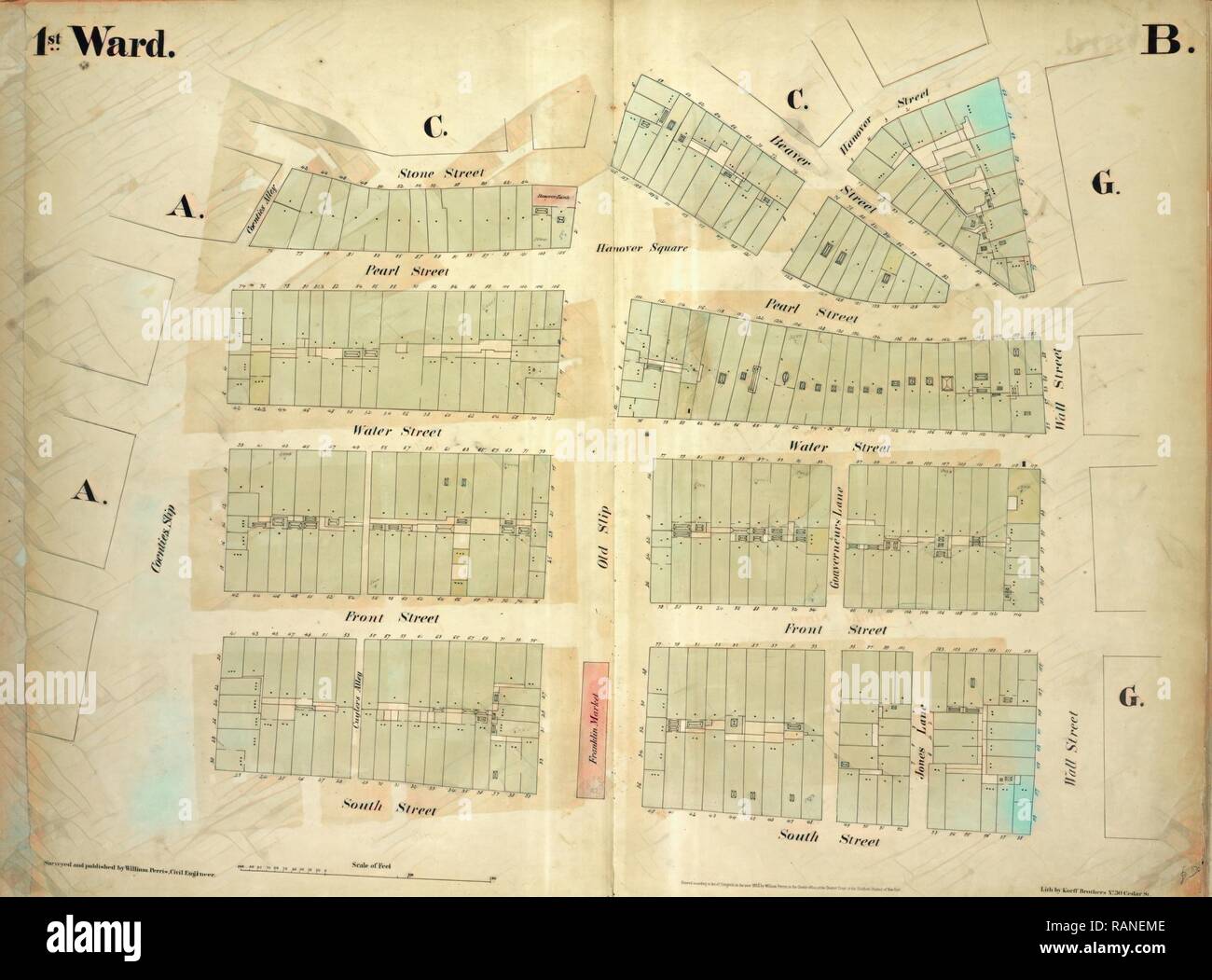 1st ward plate b hi-res stock photography and images - Alamy